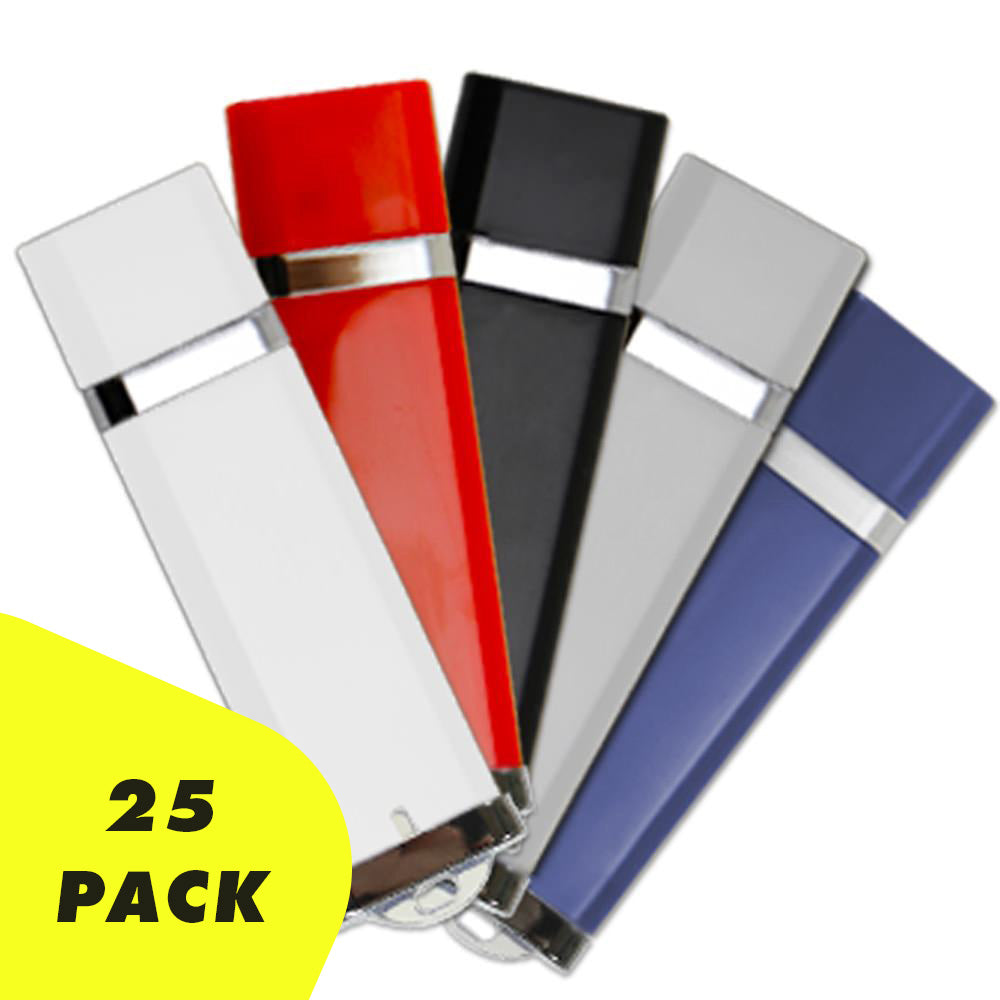 Premium Bulk USB Flash Drives (25 Pack)