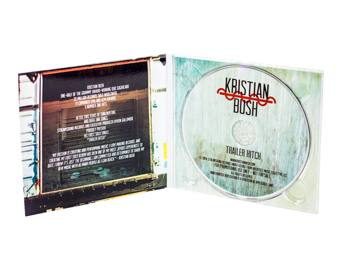 CDs in 4 Panel DigiPaks