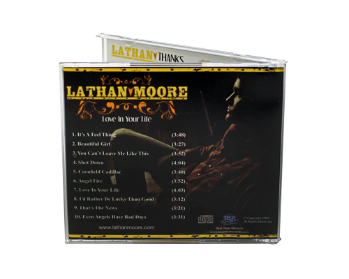 CDs in Jewel Case w/ 2 Panel Insert