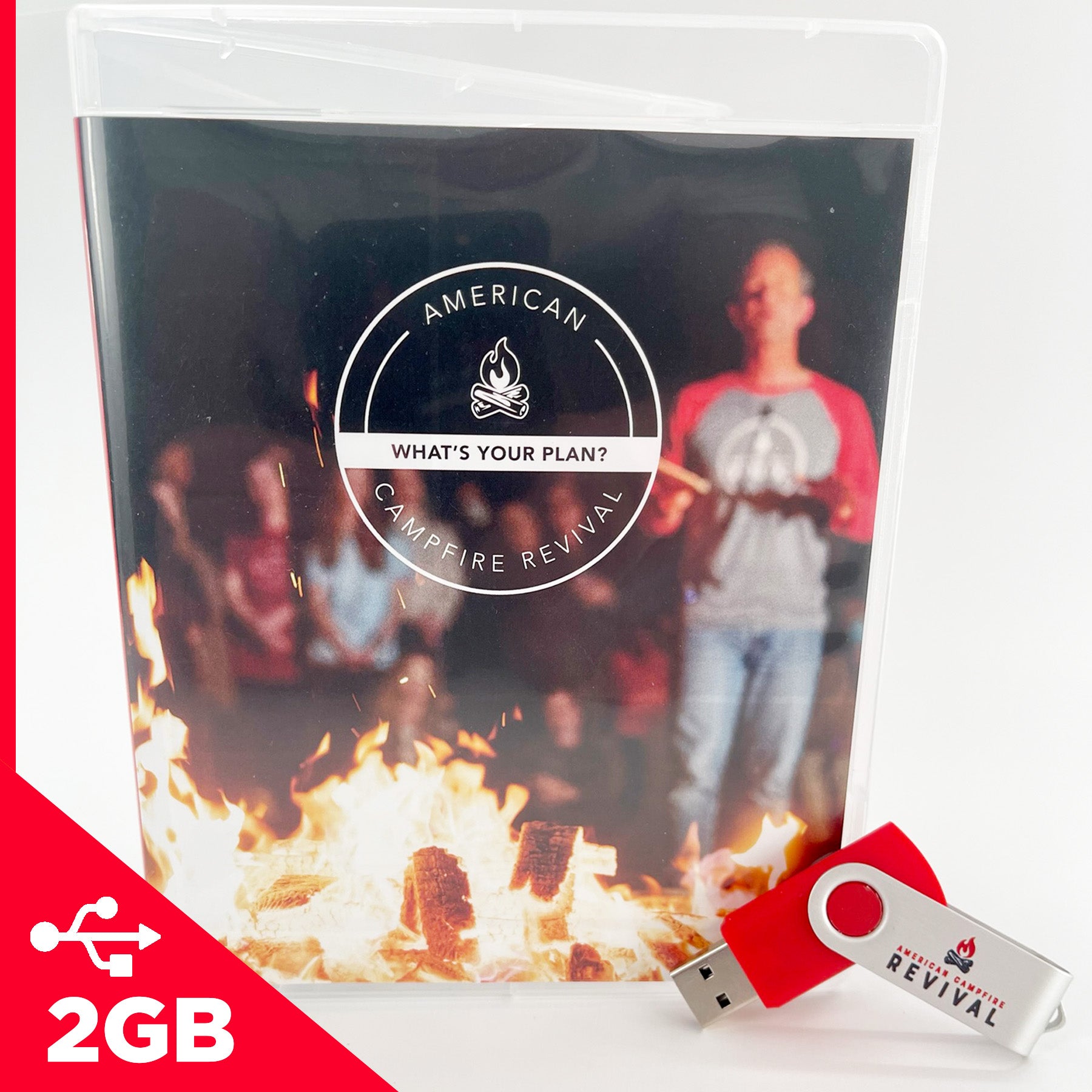 Retail Ready USB in USB Flash Pac (Blu-ray Style Box)